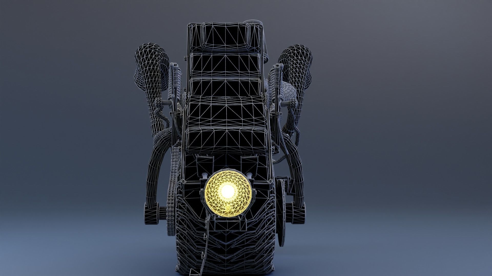 Fancy motorcycle free VR / AR / low-poly 3D model rigged | CGTrader