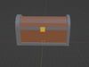 3D model Treasure chest for low poly games like roblox VR / AR / low ...