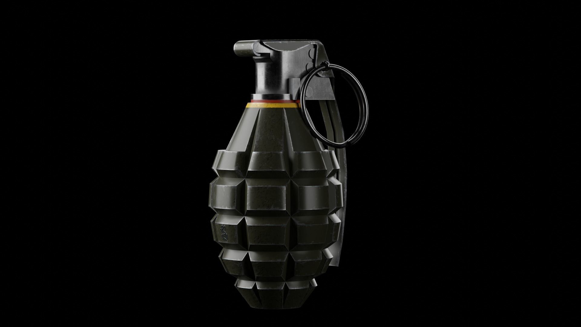 3D model Grenade launcher VR / AR / low-poly | CGTrader
