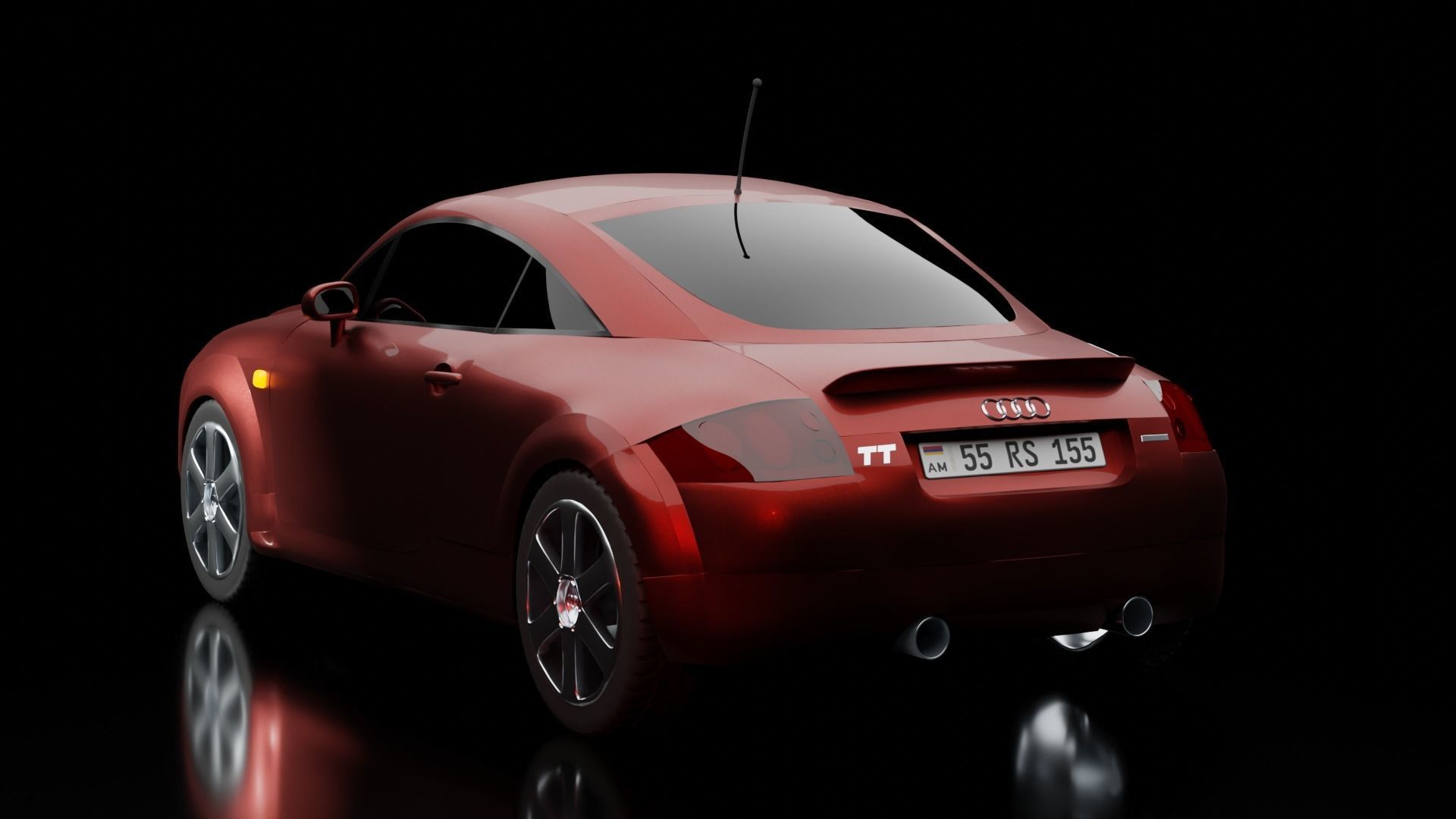 Audi TT 2001 3D model | CGTrader