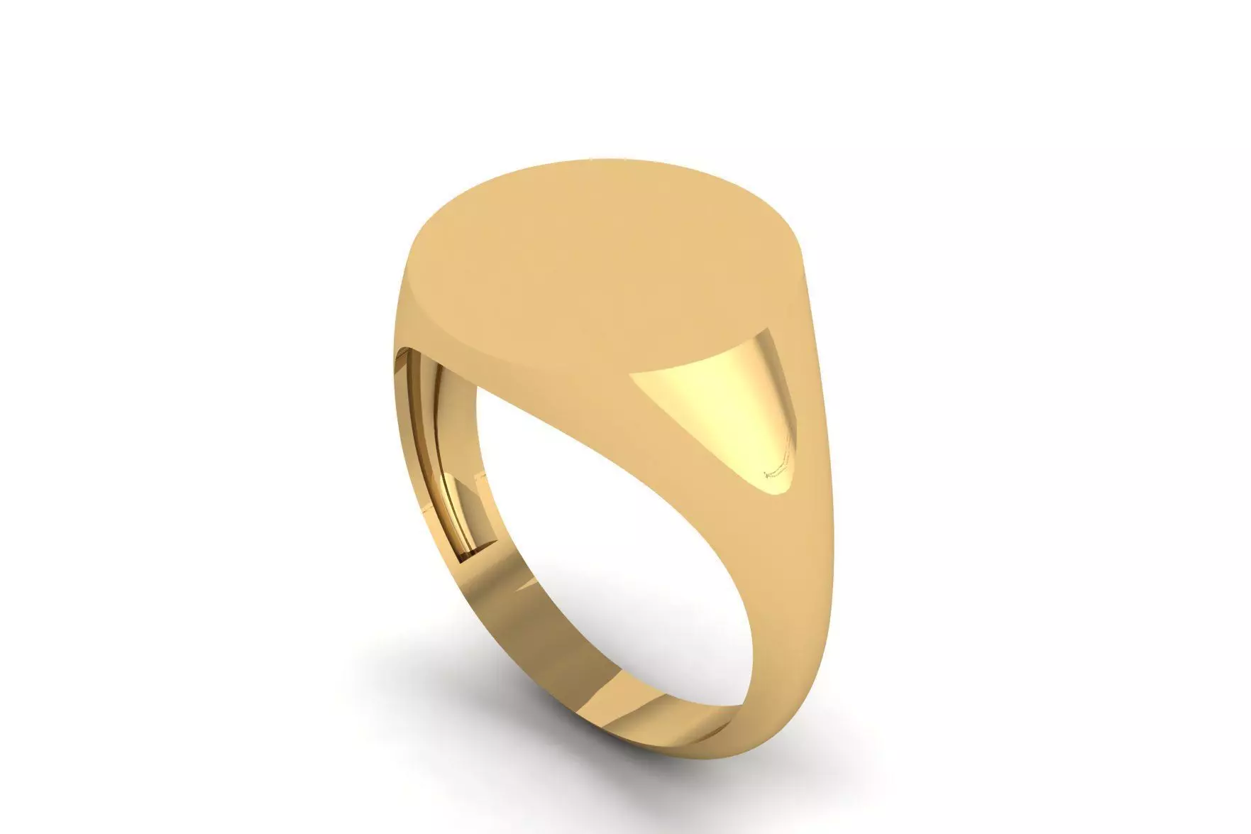 Signet Ring R 167 3D model 3D printable | CGTrader