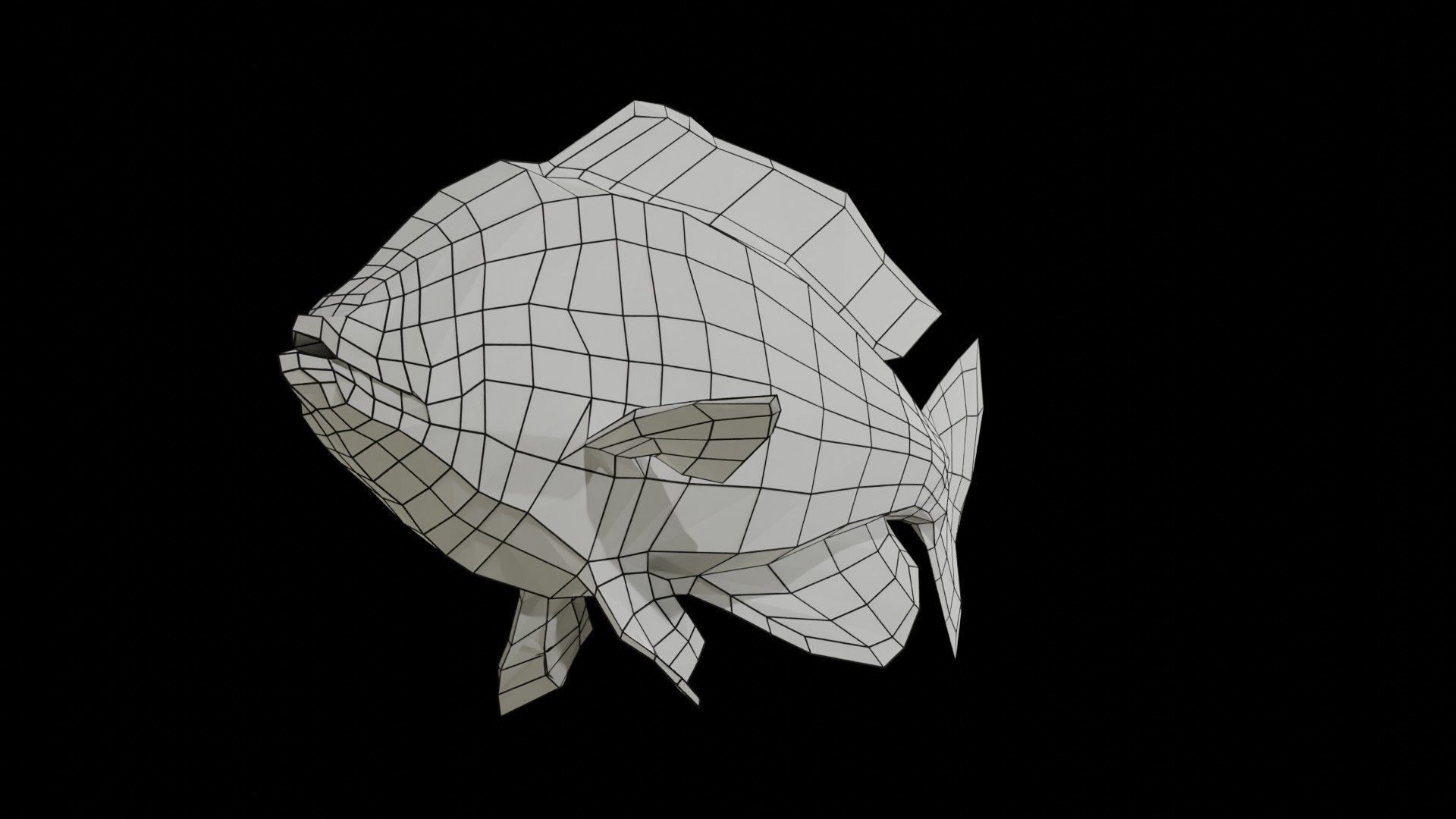 3D model Bluegill Sunfish VR / AR / low-poly | CGTrader