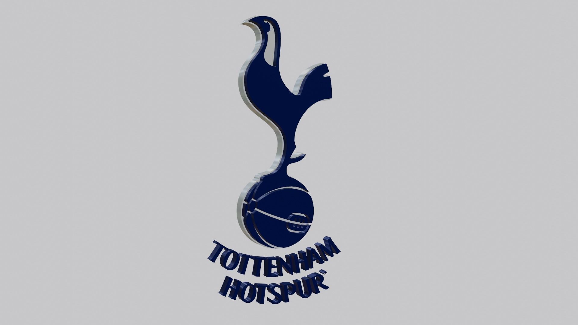 3D model Tottenham Hotspur Logo 3D VR / AR / low-poly | CGTrader