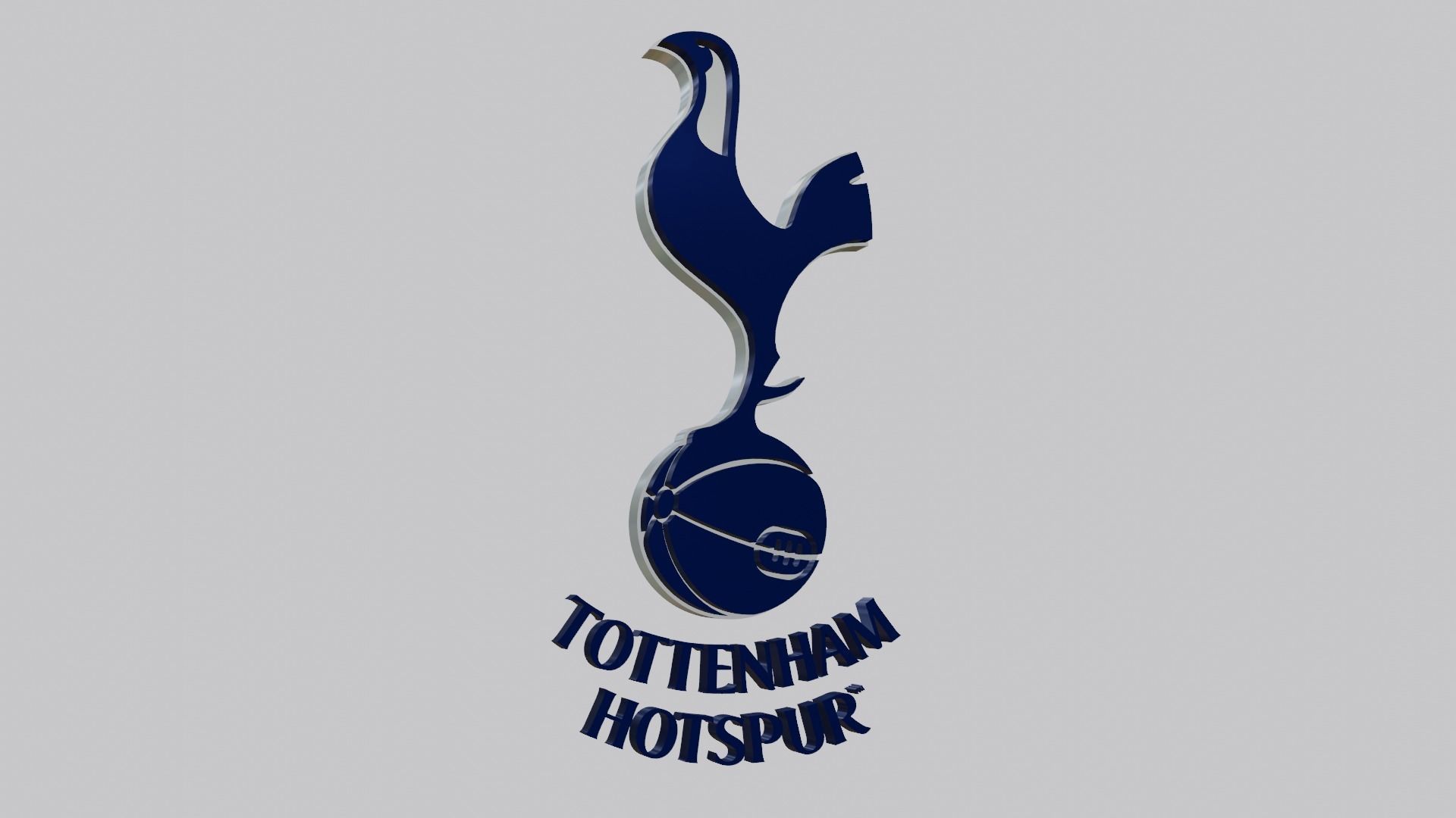 3D model Tottenham Hotspur Logo 3D VR / AR / low-poly | CGTrader