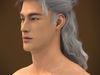 Men hair 025-MV2 for Jinho-MV2 3D model from Clo3D Software 3D model ...