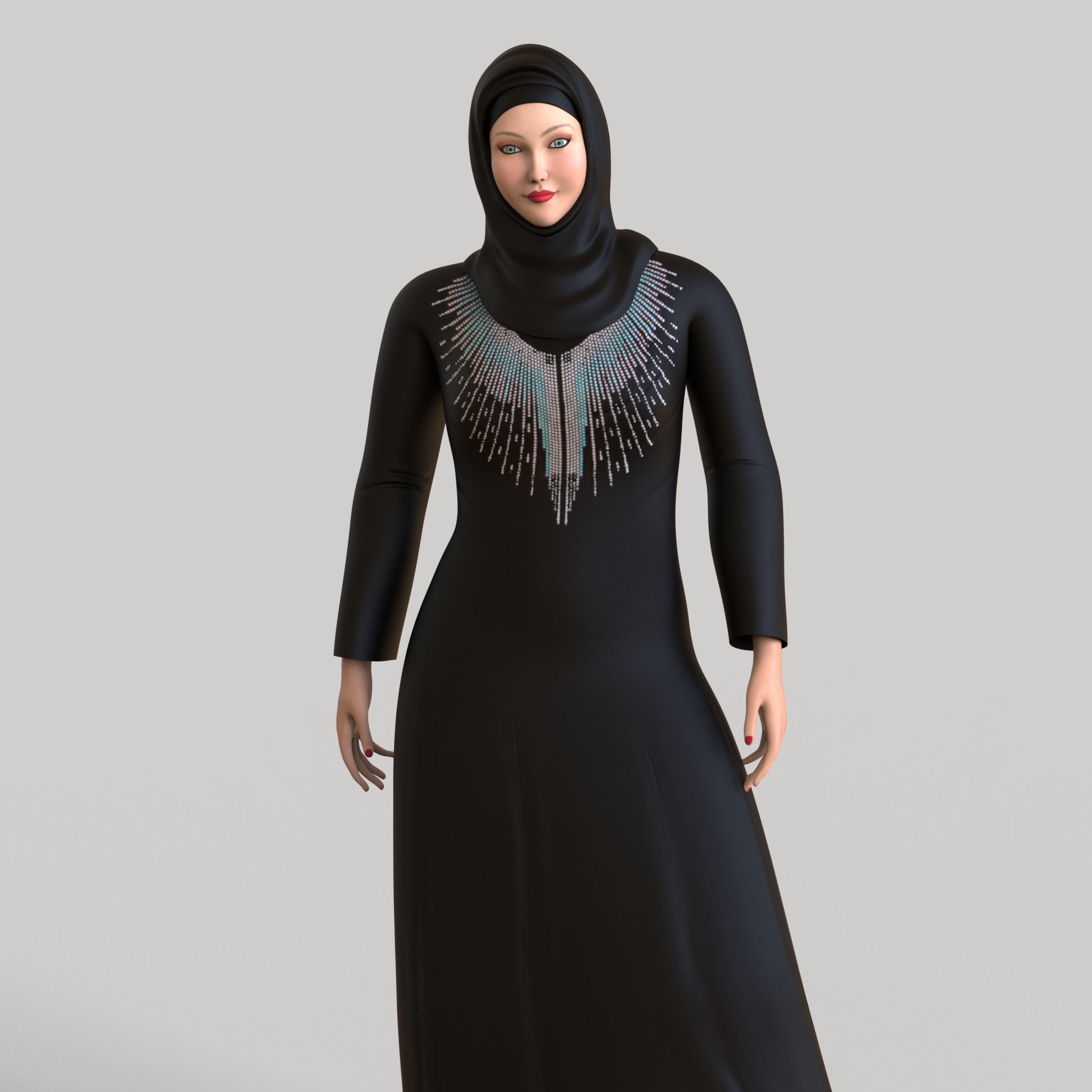 3D model Arab Character Pack VR / AR / low-poly | CGTrader