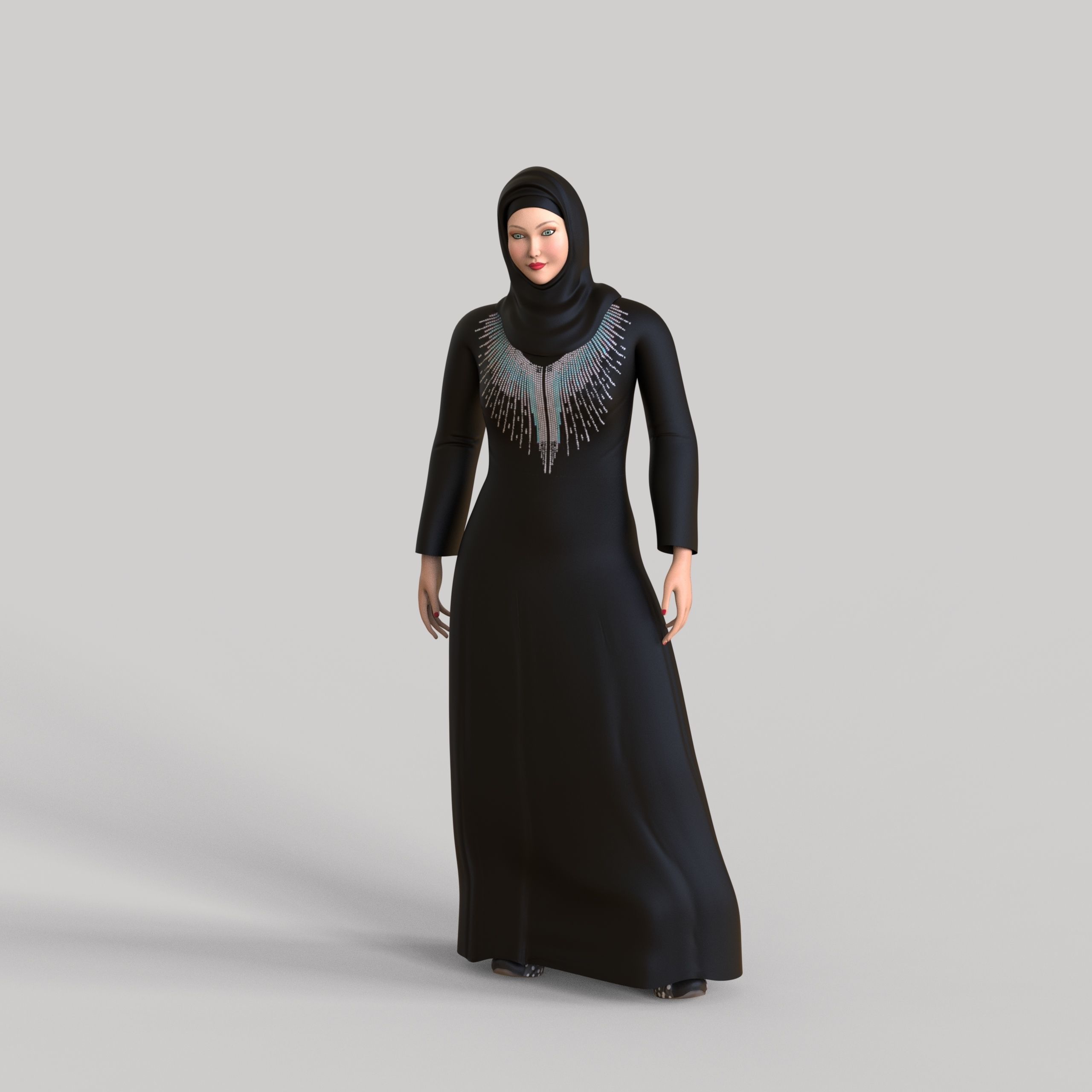 3D model Arab Character Pack VR / AR / low-poly | CGTrader
