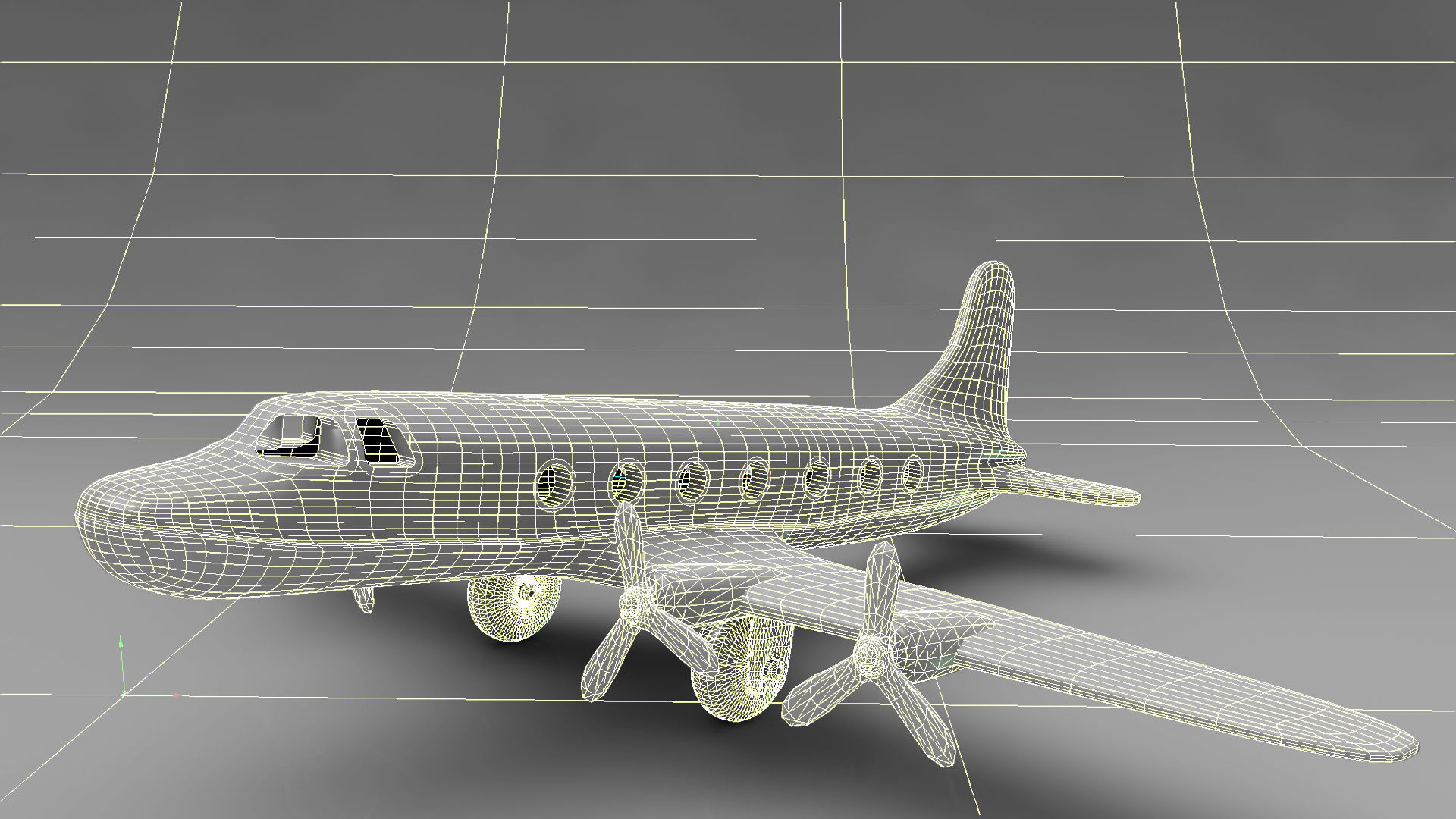 Toy airplane 3D model | CGTrader