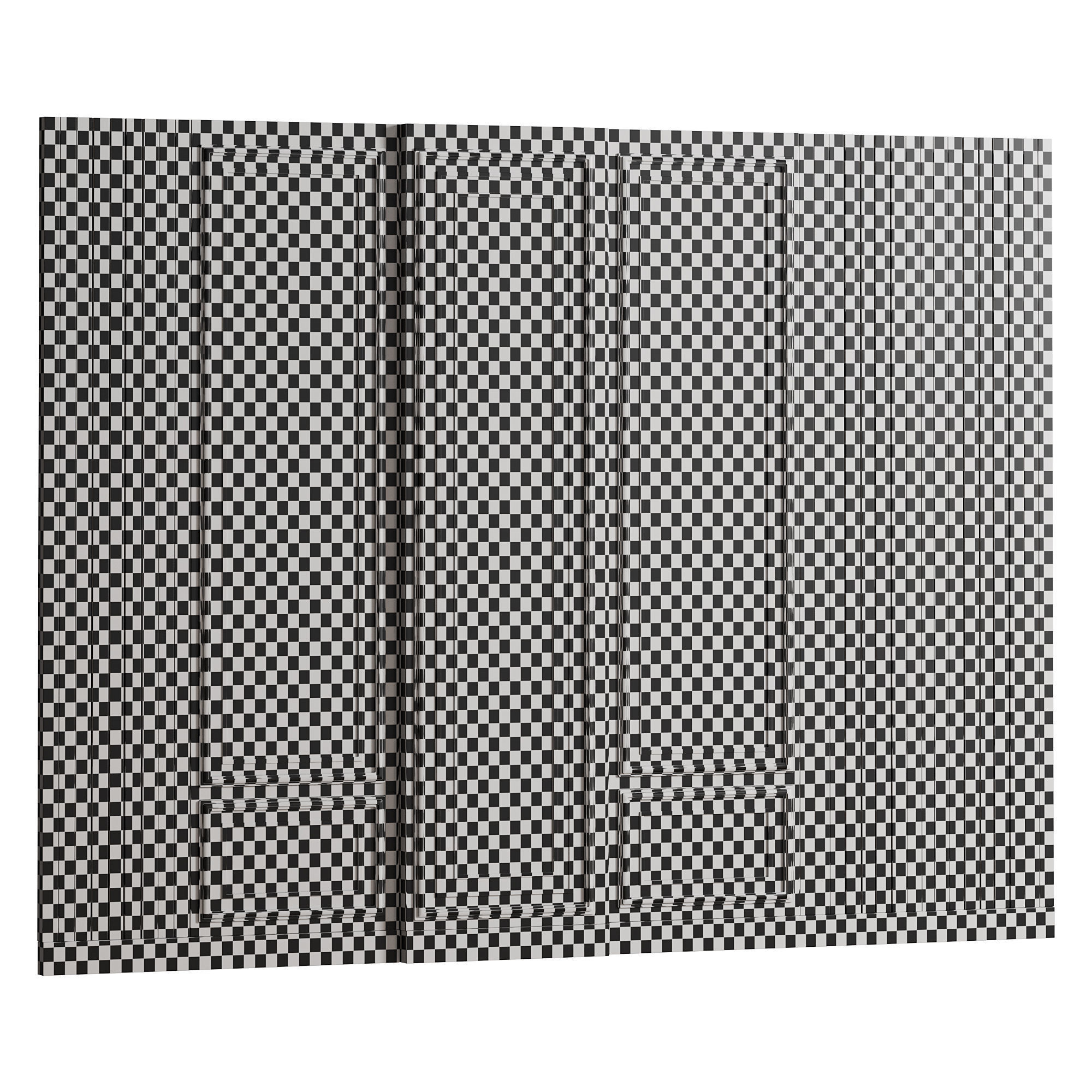 Name wall panels 29 3D model | CGTrader