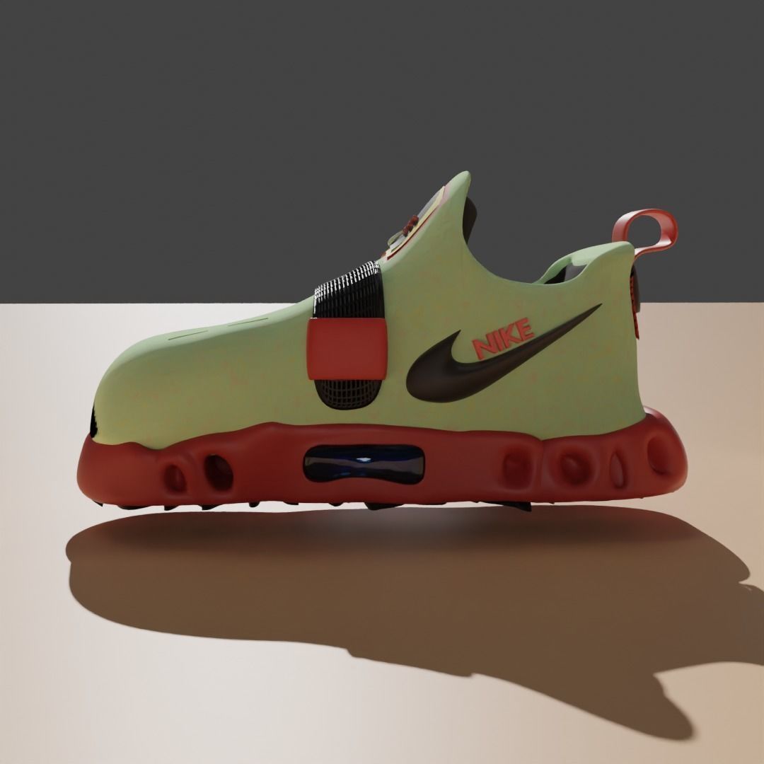 3d sneakers nike air blend 3D model | CGTrader