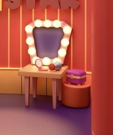 Stylized Vanity Mirror 3D model | CGTrader