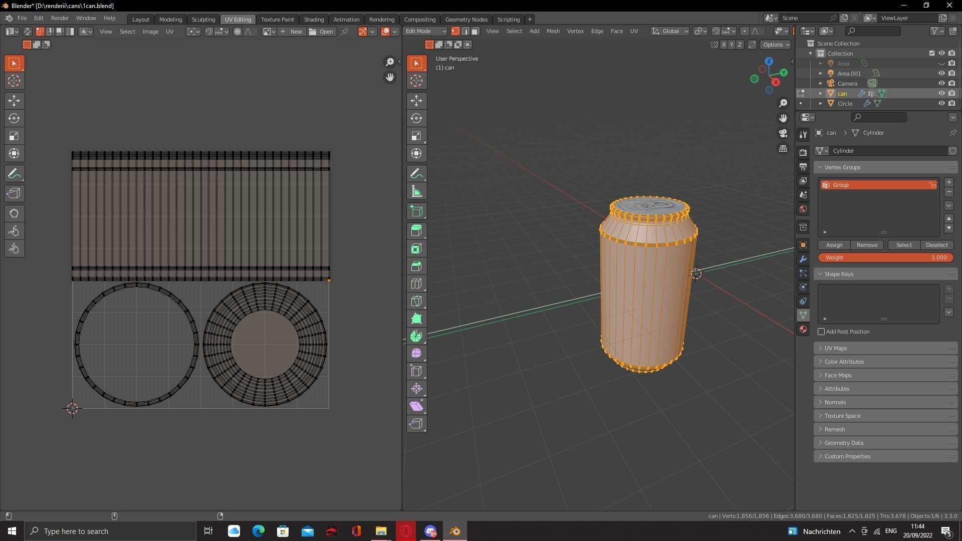 Can packaging 3D model | CGTrader