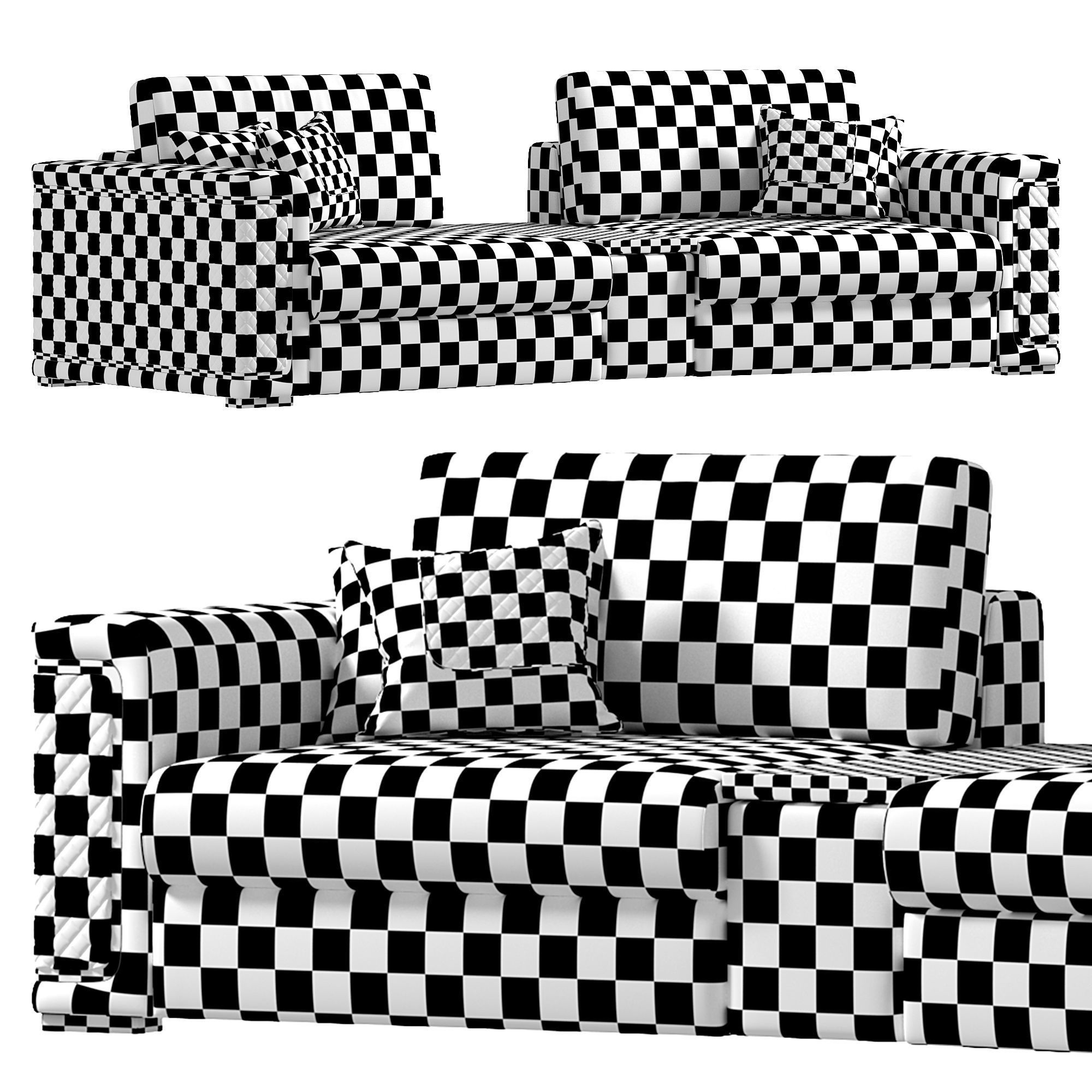 Velar Sofa by Elve Luxury 3D model | CGTrader