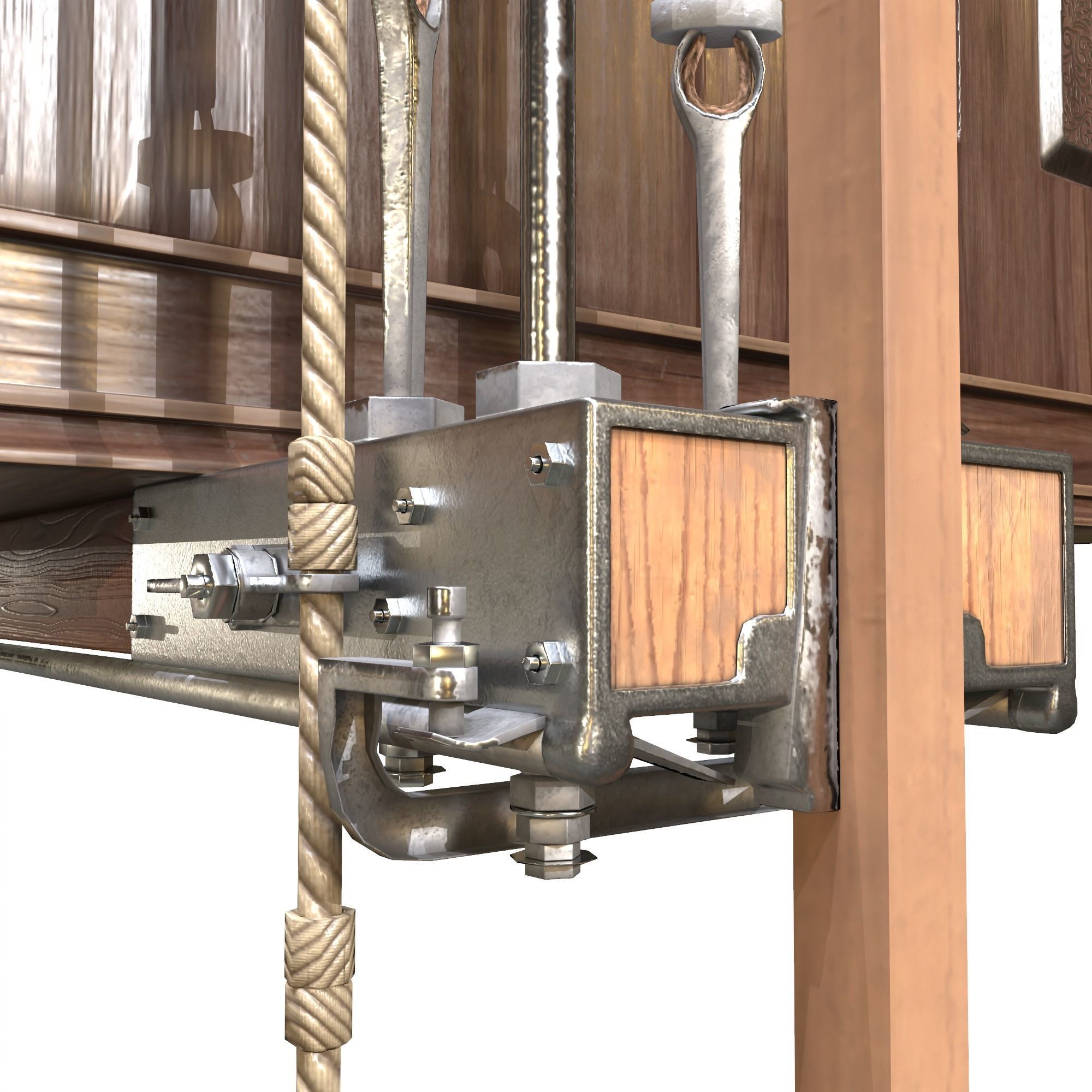 3D model Old Elevator VR / AR / low-poly | CGTrader