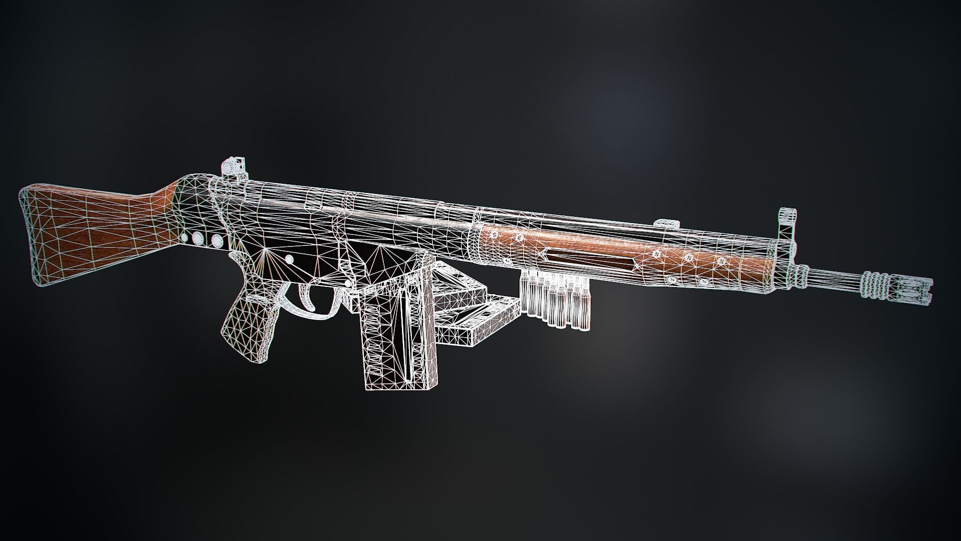 Heckler and Koch G3 free VR / AR / low-poly 3D model | CGTrader