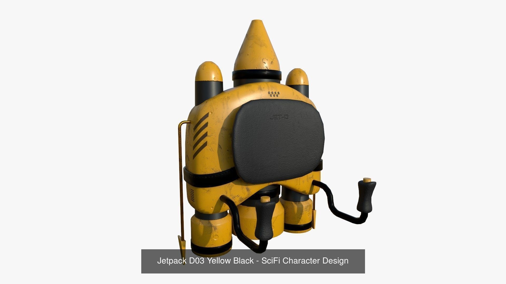 10 Jetpacks D Collection - SciFi Character Design VR / AR / low-poly ...