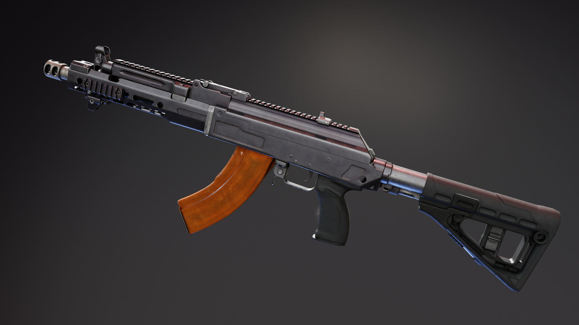 3D model Custom AK MB47 VR / AR / low-poly | CGTrader