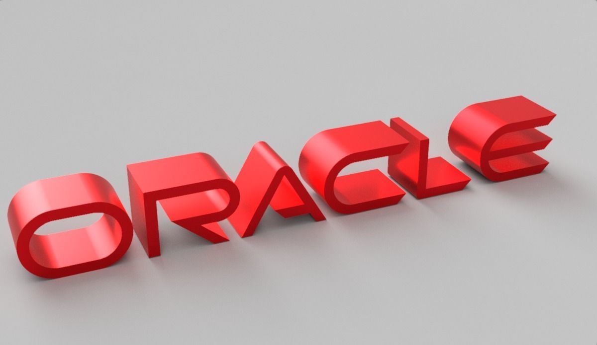 Oracle logo 3D model rigged | CGTrader