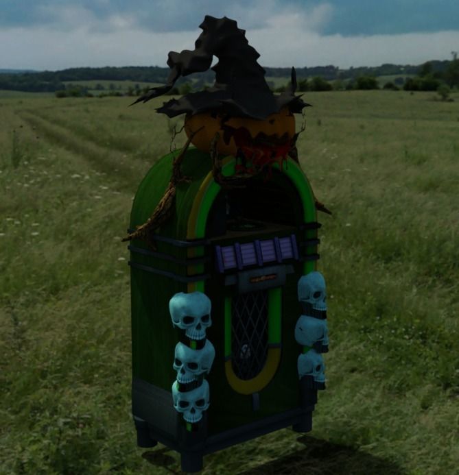 Jukebox Halloween 3D model | CGTrader