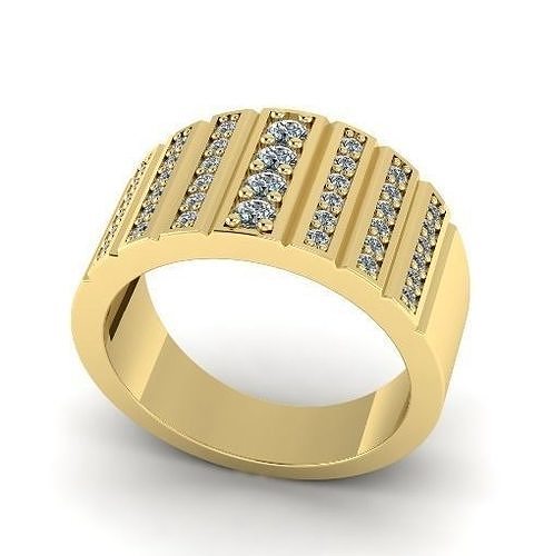 Ring Model 1969 3D model 3D printable | CGTrader