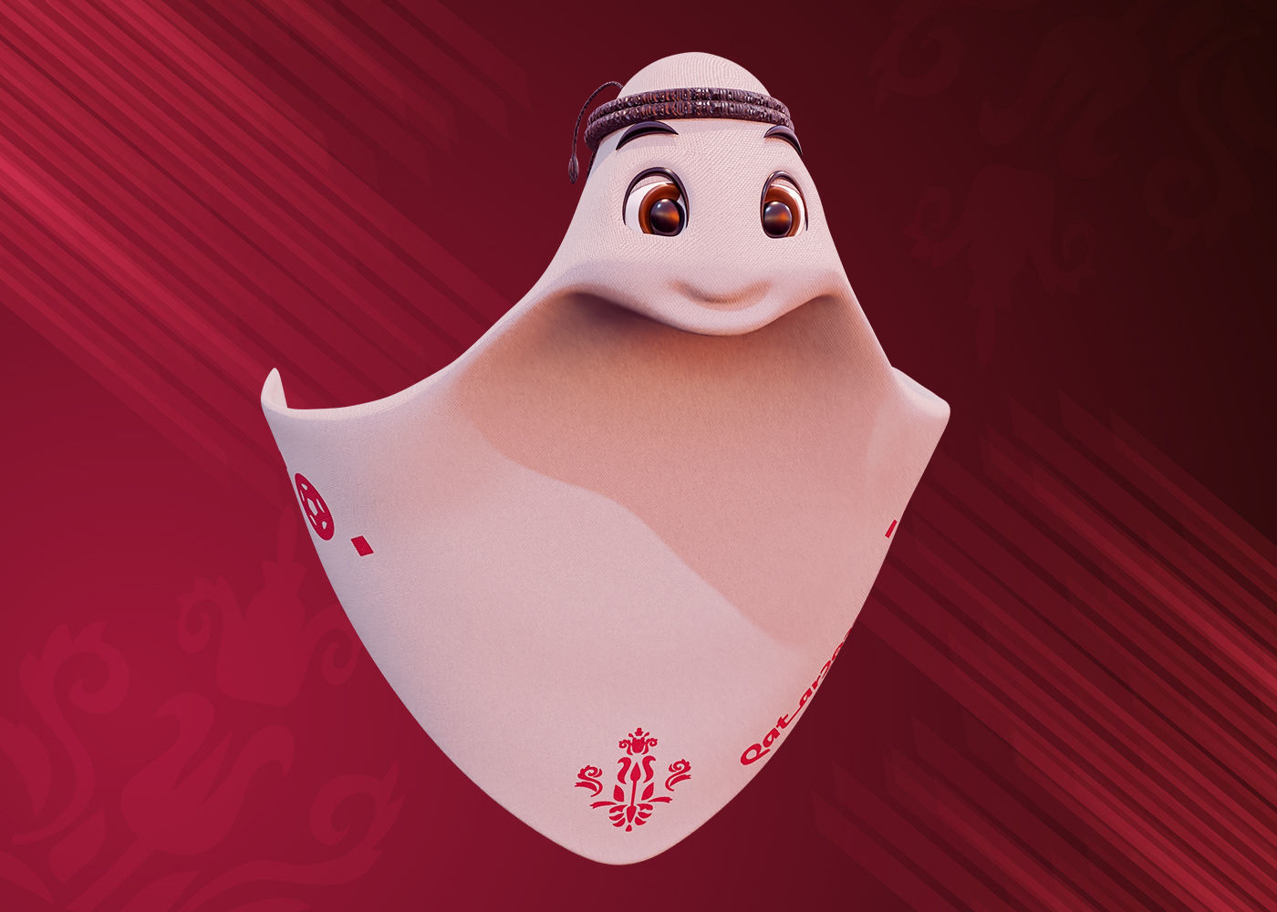 Laeeb World Cup Qatar 2022 Mascot 3D model animated rigged | CGTrader
