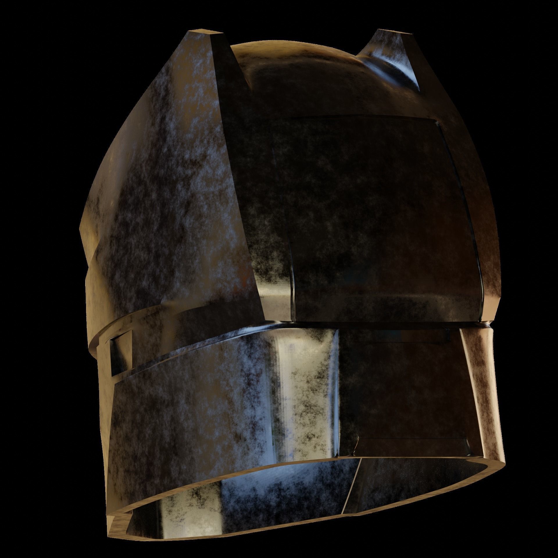 Batman V Superman armored Batman Cowl 3D model 3D printable | CGTrader