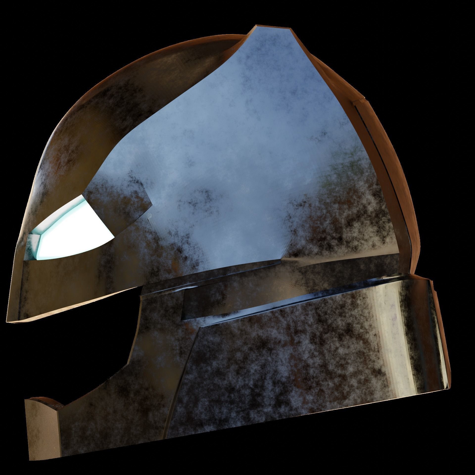 Batman V Superman armored Batman Cowl 3D model 3D printable | CGTrader