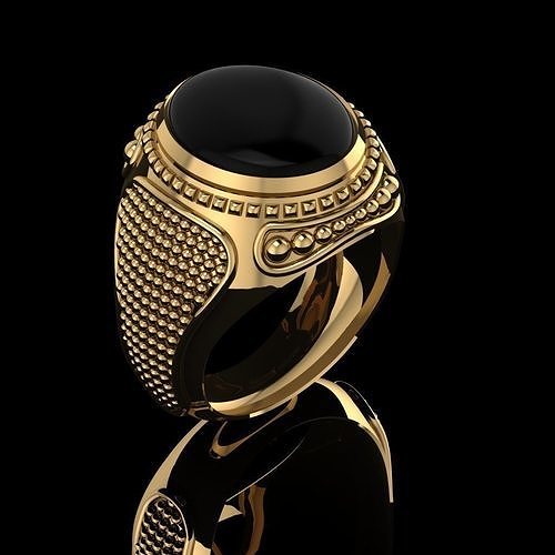 Gents Ring 3D model 3D printable | CGTrader