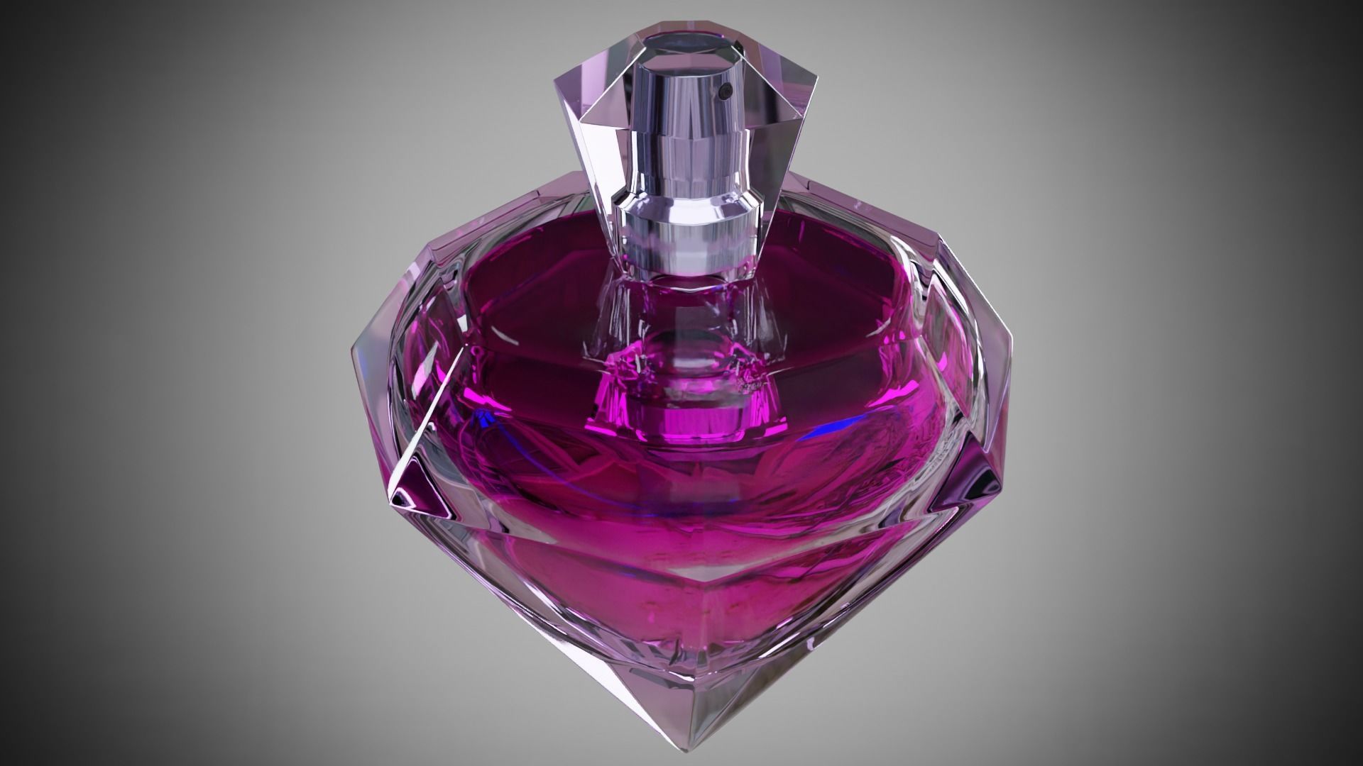 Perfume bottle free 3D model | CGTrader
