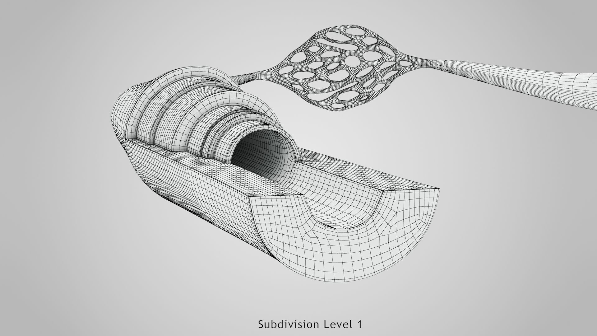 3D model Blood Vessels - Vein and Artery VR / AR / low-poly | CGTrader