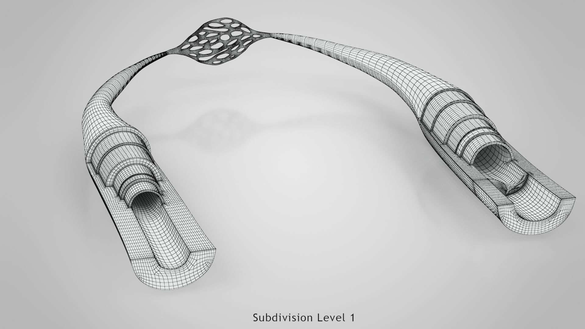 3D model Blood Vessels - Vein and Artery VR / AR / low-poly | CGTrader