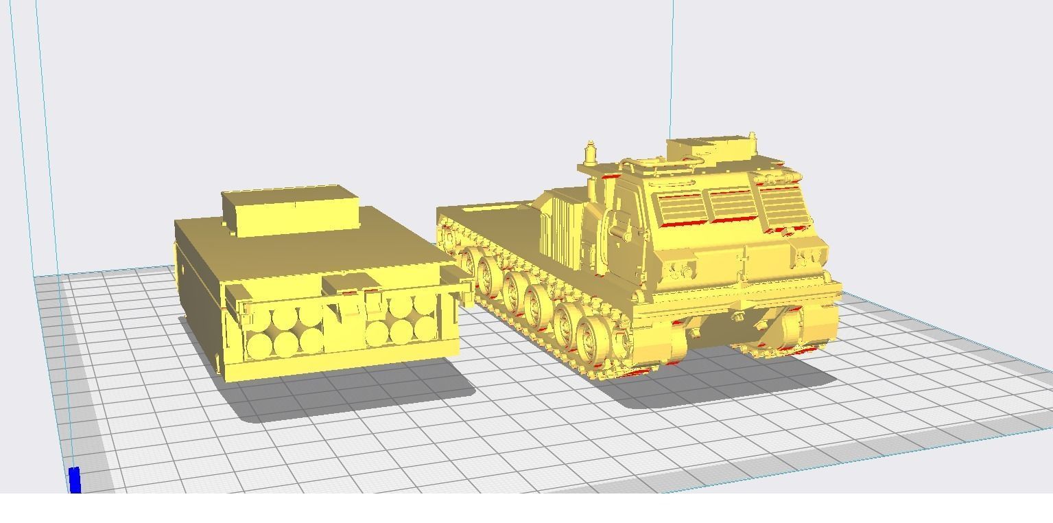 M270 MLRS 3D model - Ready to print 3D model 3D printable | CGTrader