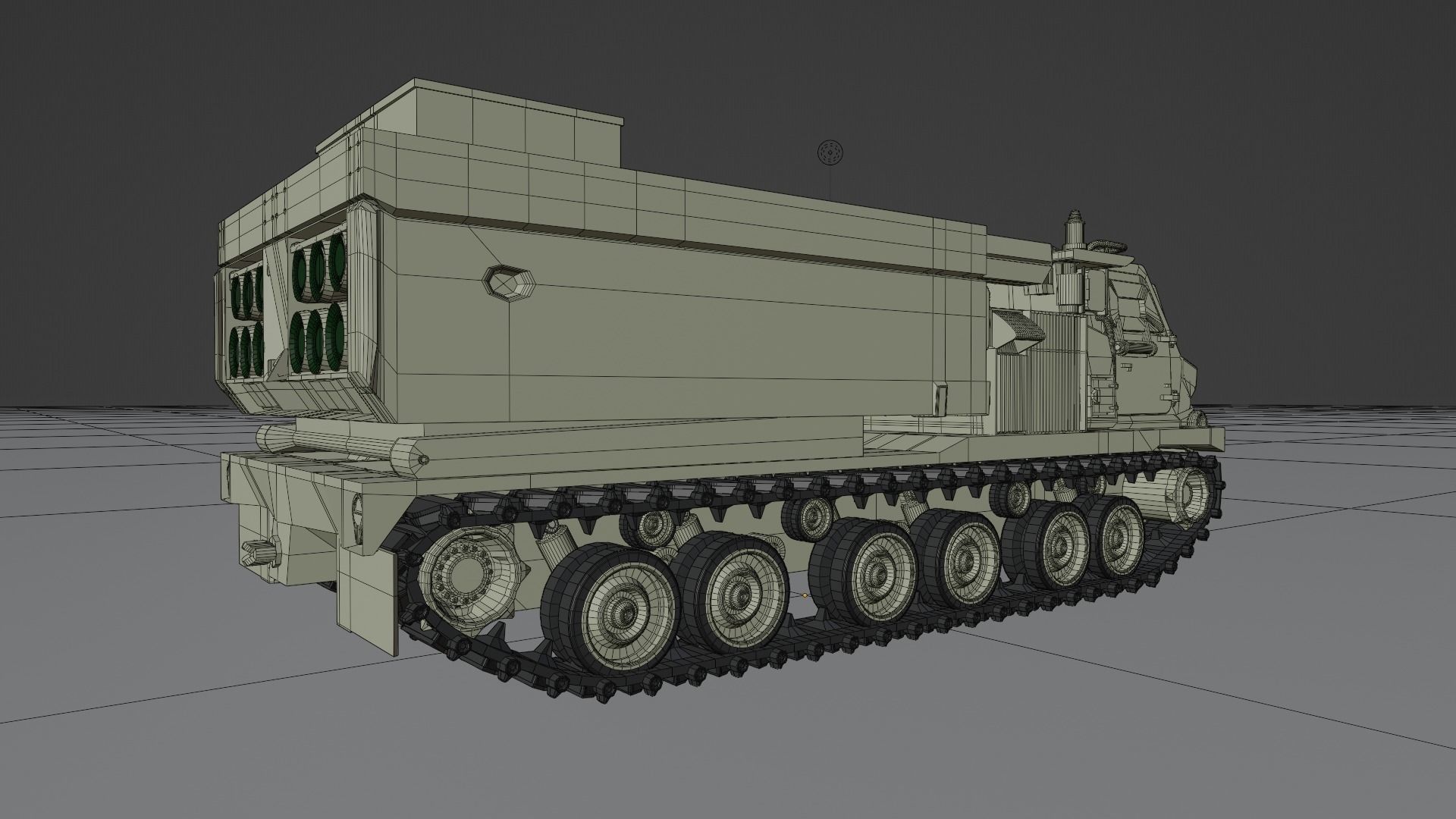 M270 MLRS 3D model - Ready to print 3D model 3D printable | CGTrader