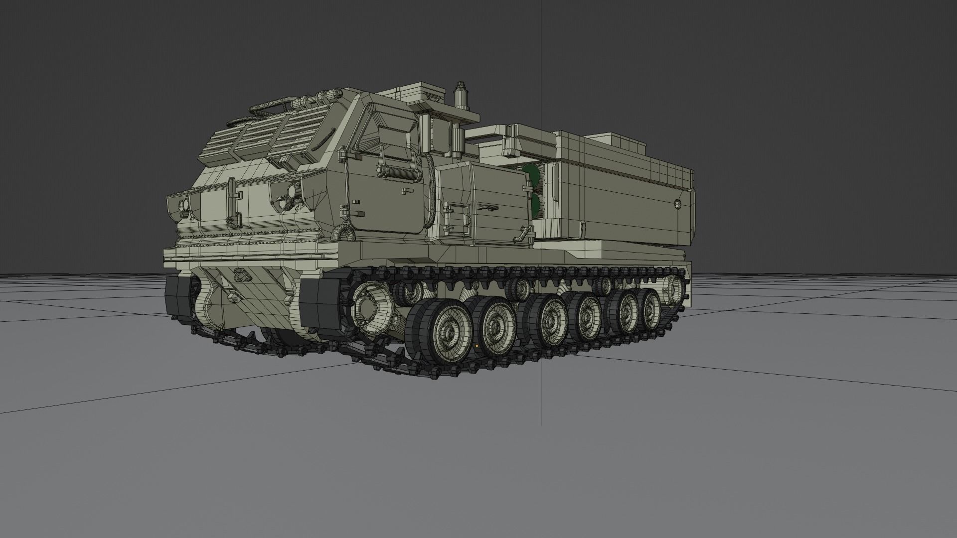 M270 MLRS 3D model - Ready to print 3D model 3D printable | CGTrader