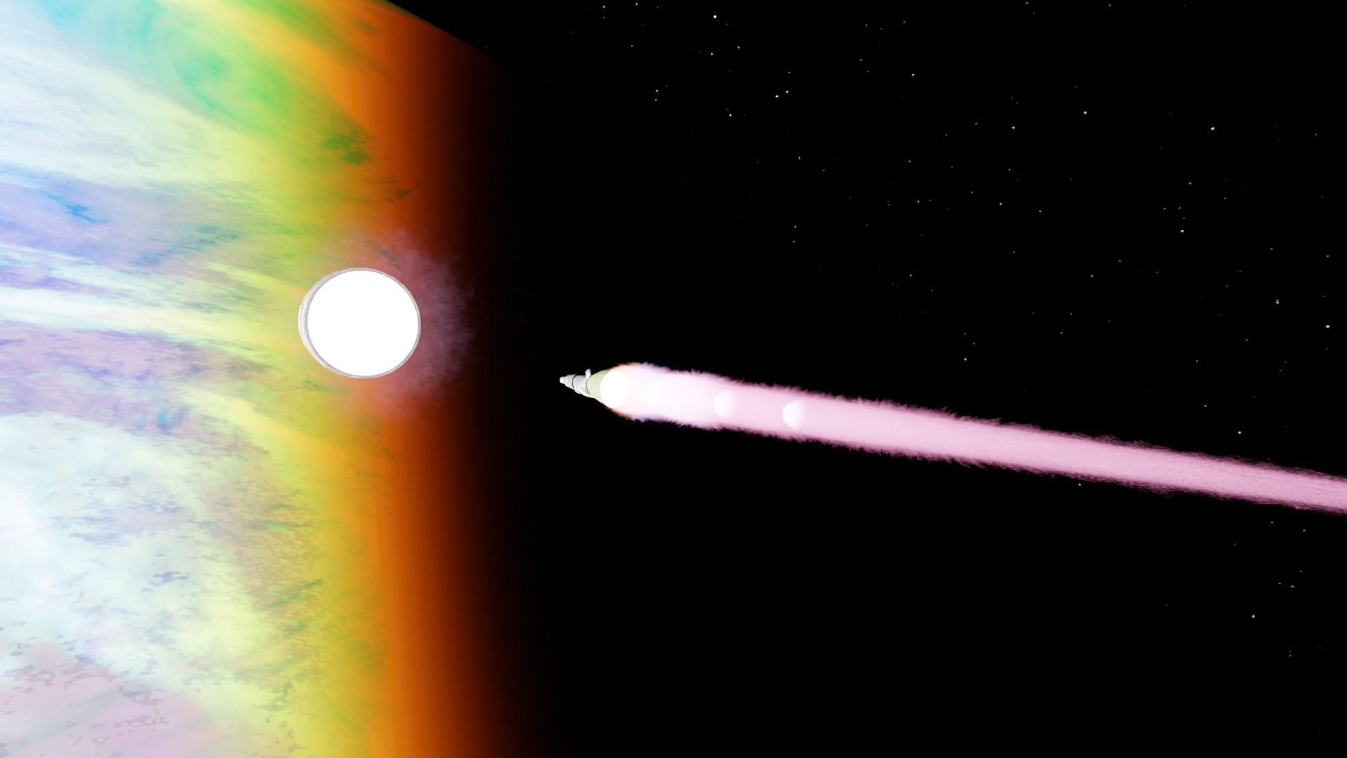 Raptor Engine and Engine Plume Pack 3D model | CGTrader