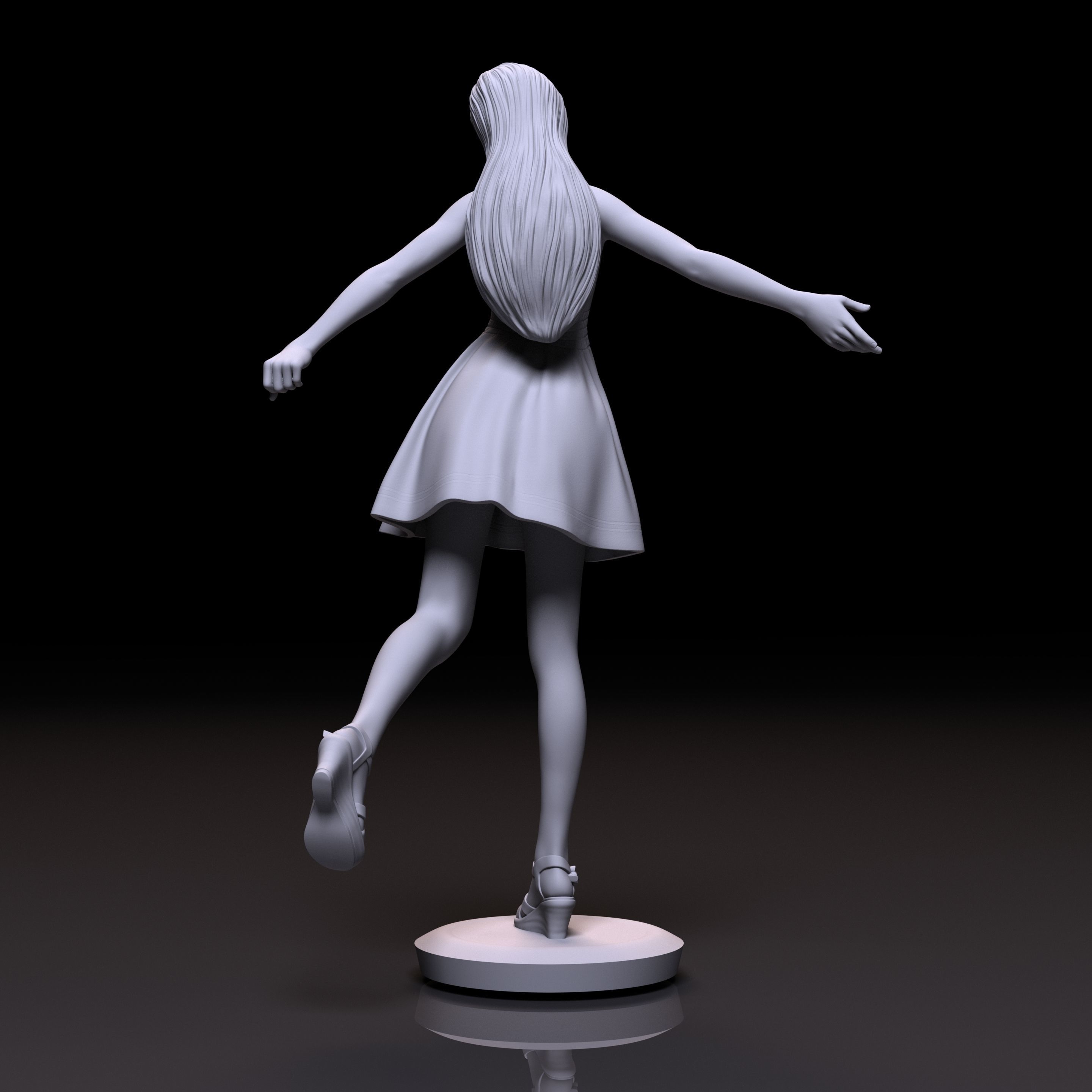 TIFA LOCKHART - FINAL FANTASY - TEEN VERSION 3D model 3D printable ...