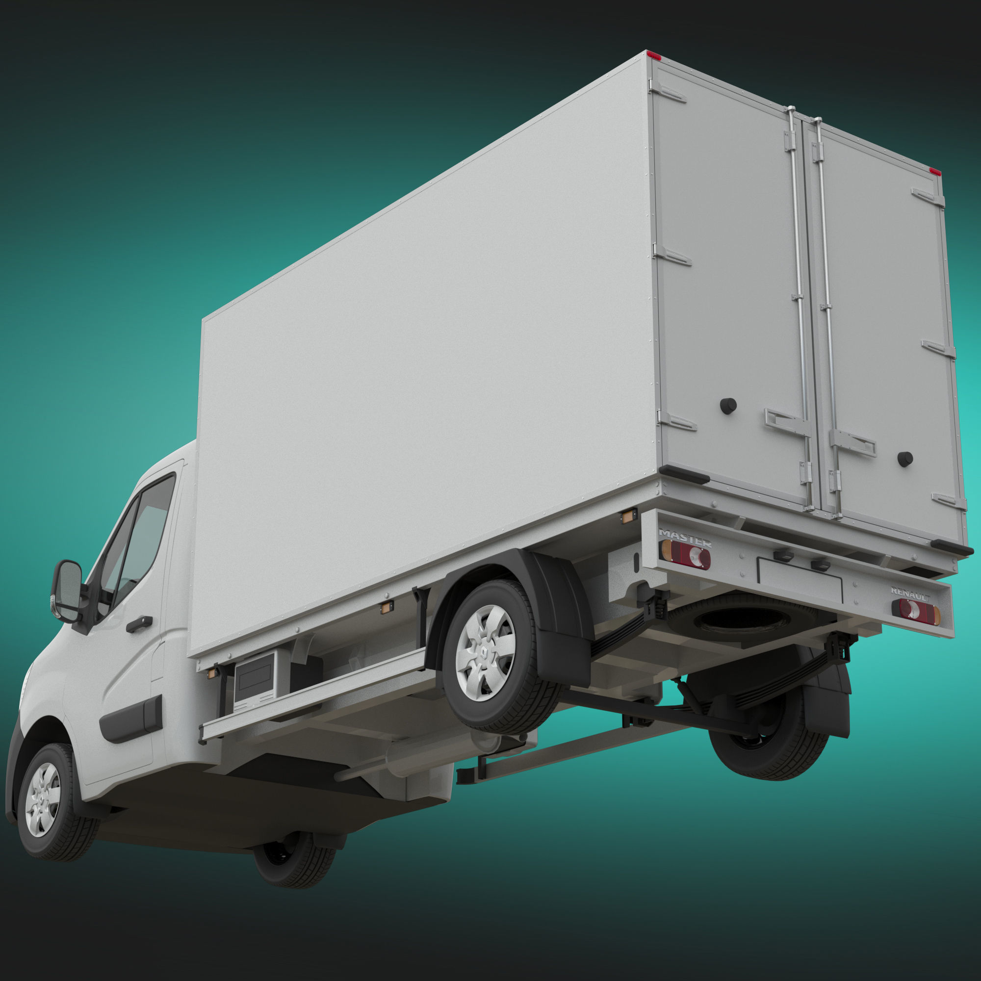 Renault Master 2020 BoxTruck FWD 3D model | CGTrader