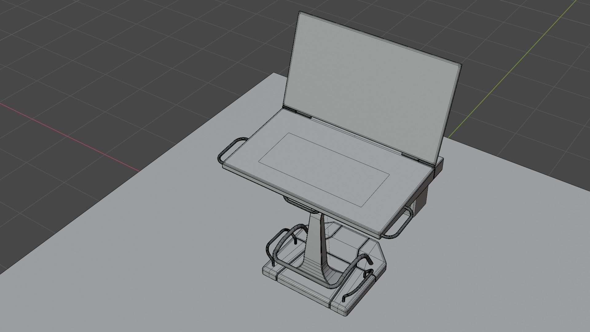 3D model Scifi Console VR / AR / low-poly | CGTrader