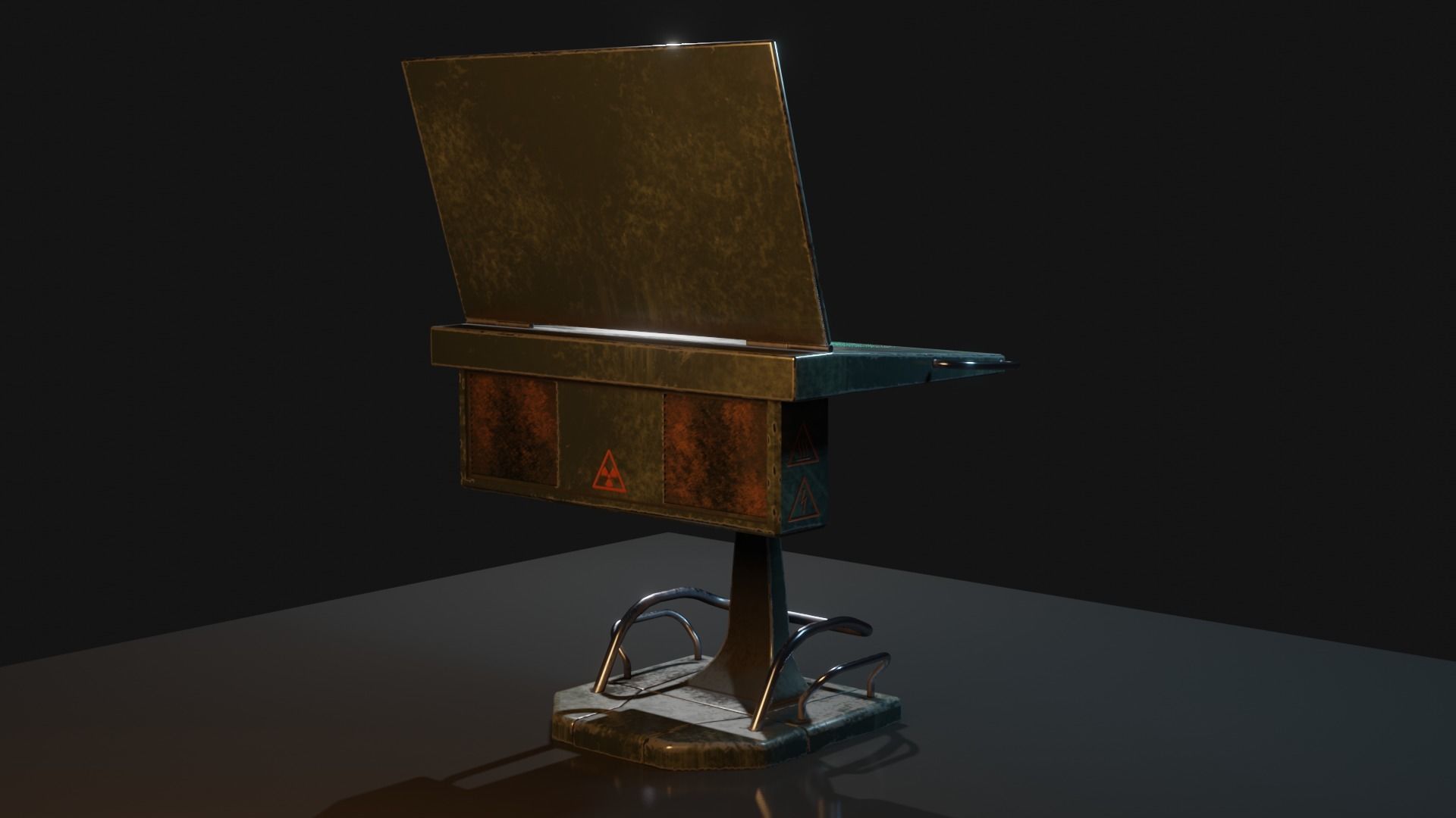 3D model Scifi Console VR / AR / low-poly | CGTrader