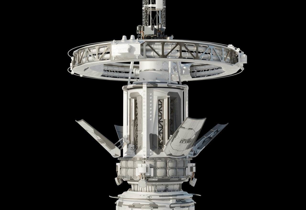 Space station 3D model rigged | CGTrader