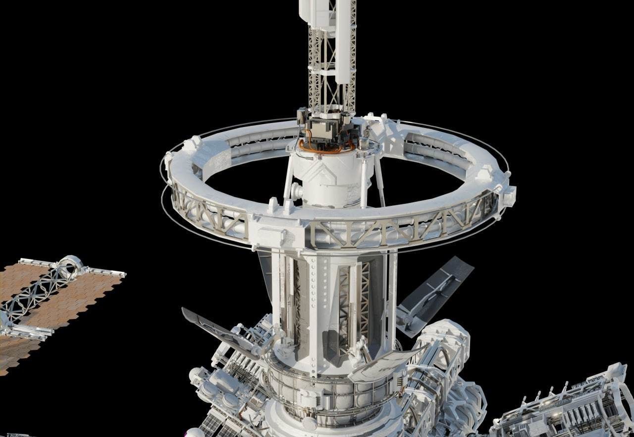 Space station 3D model rigged | CGTrader