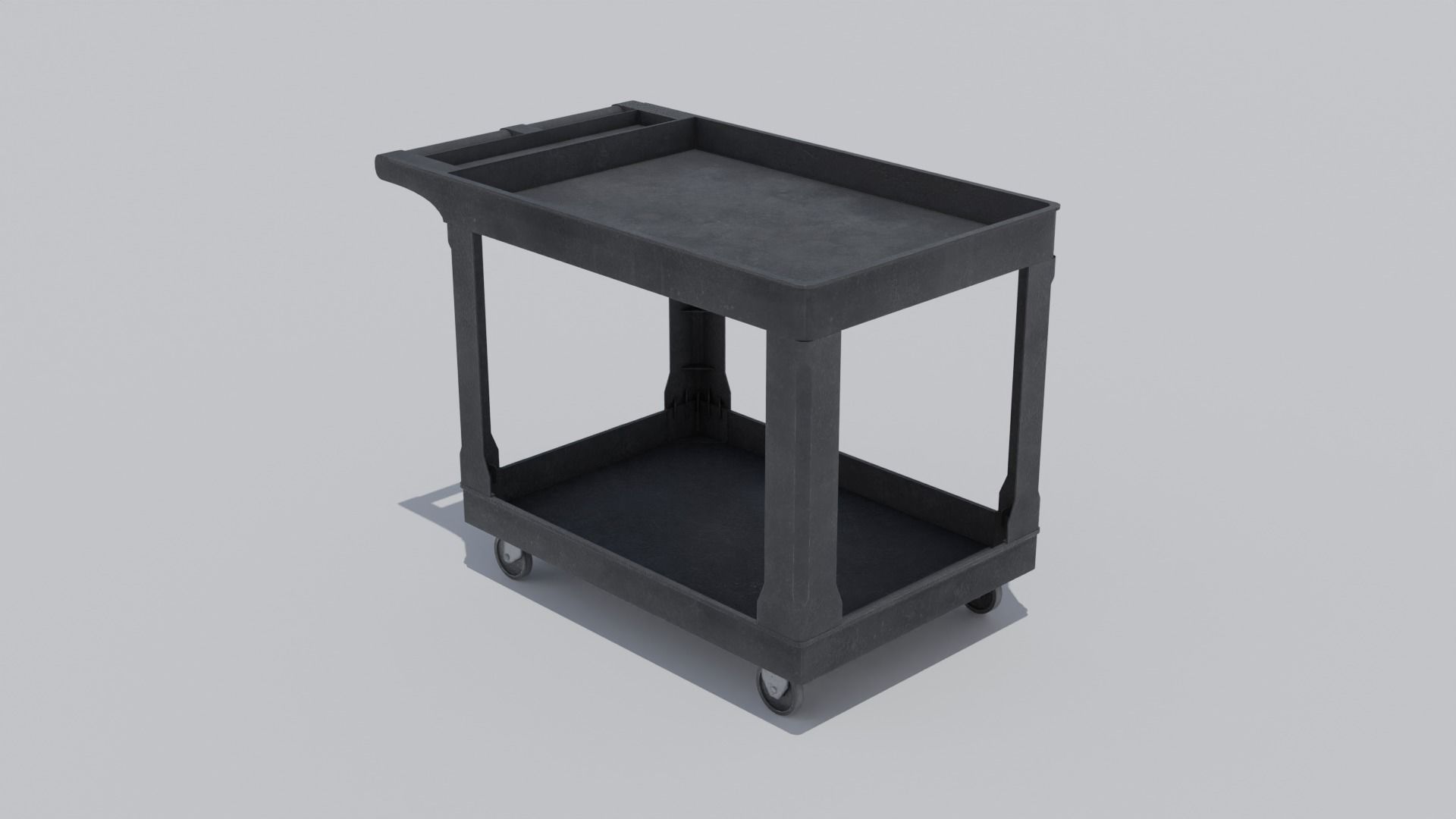 3D model Industrial Utility Cart with 4k Textures VR / AR / low-poly ...