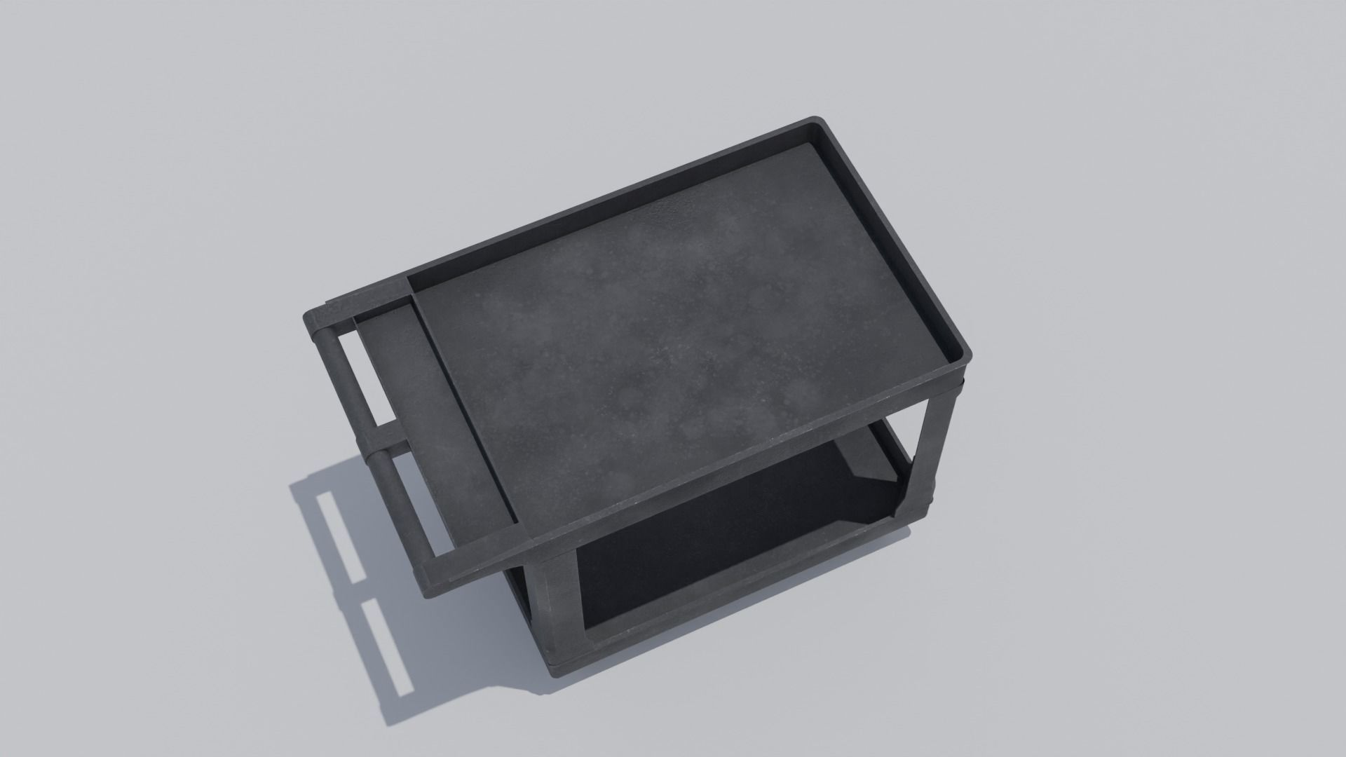 3D model Industrial Utility Cart with 4k Textures VR / AR / low-poly ...