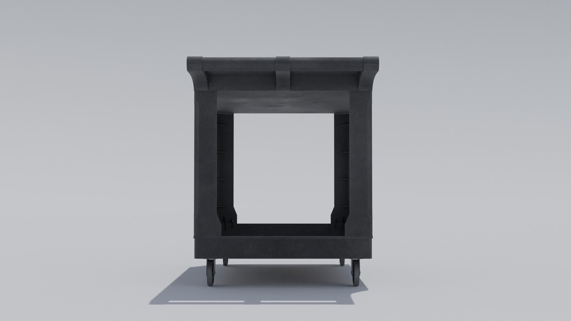 3D model Industrial Utility Cart with 4k Textures VR / AR / low-poly ...