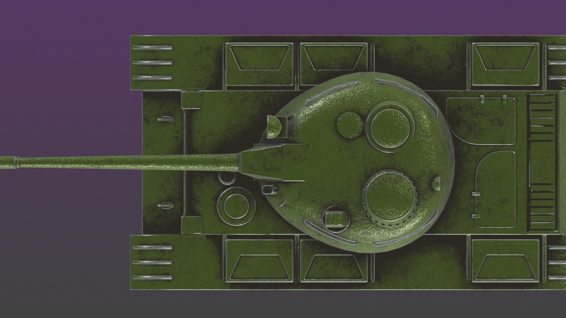 T-55 Tank 3D Model free VR / AR / low-poly 3D model rigged | CGTrader