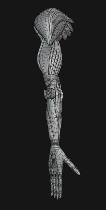 3D model Prosthetic arm VR / AR / low-poly | CGTrader