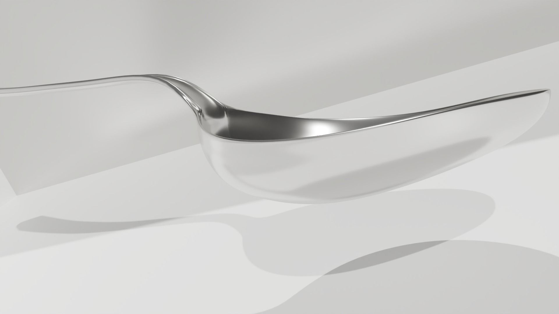 Spoon Metal Spoon 3D model | CGTrader