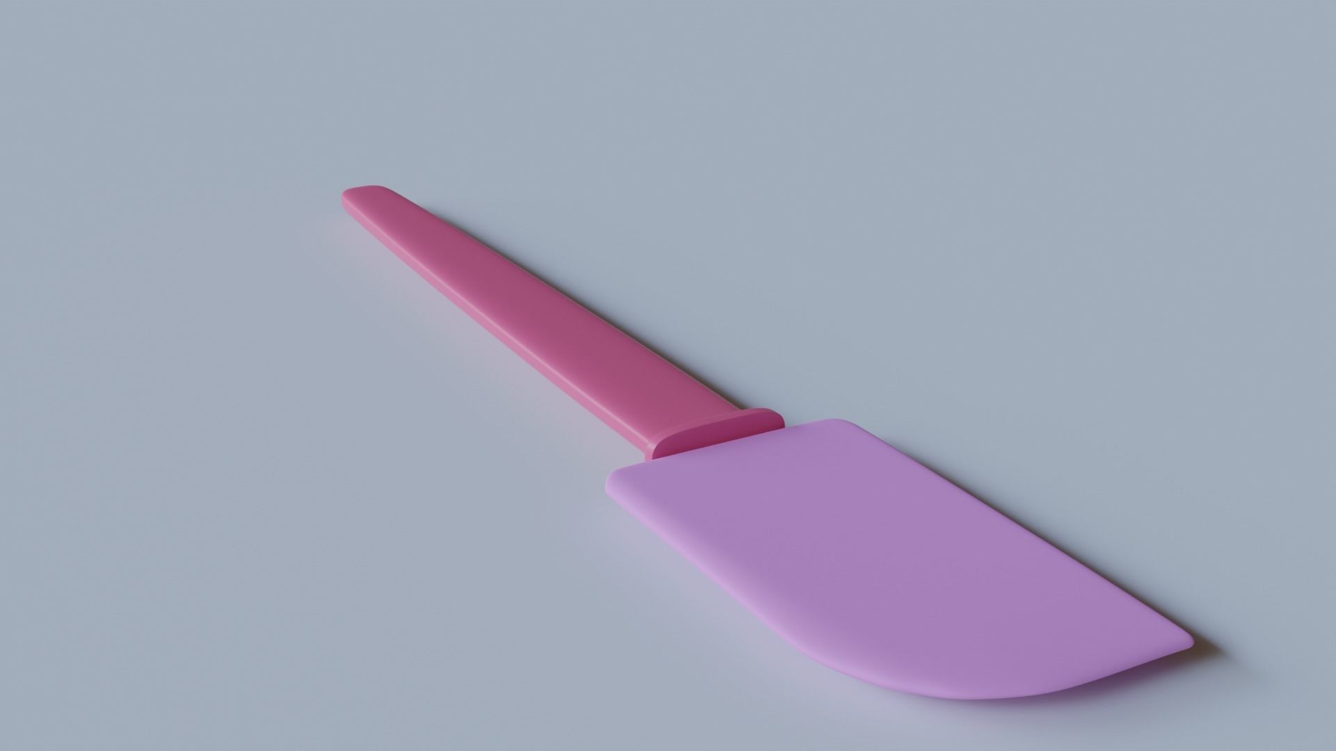 Silicone Spatula 3D Model 3D model | CGTrader