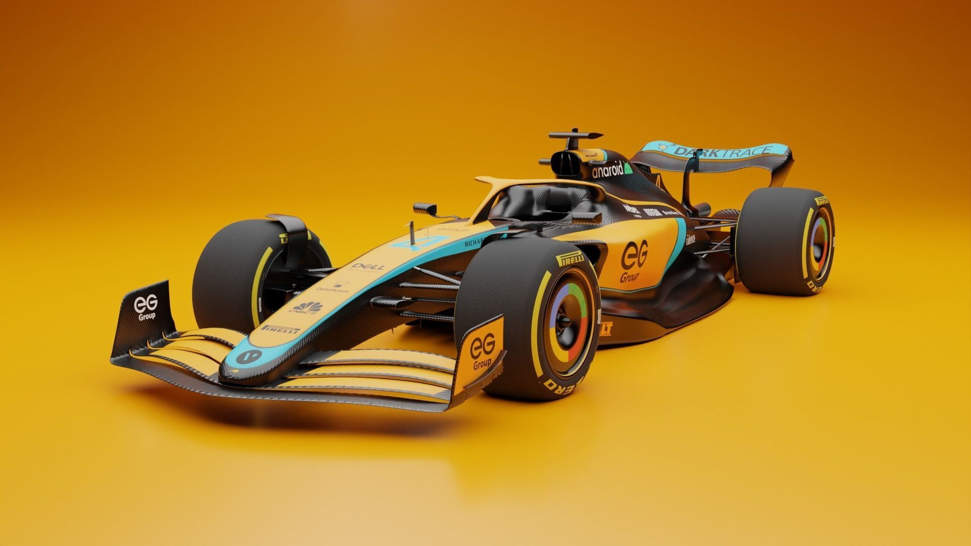 McLaren Formula 1 Car 3D Model 3D model | CGTrader