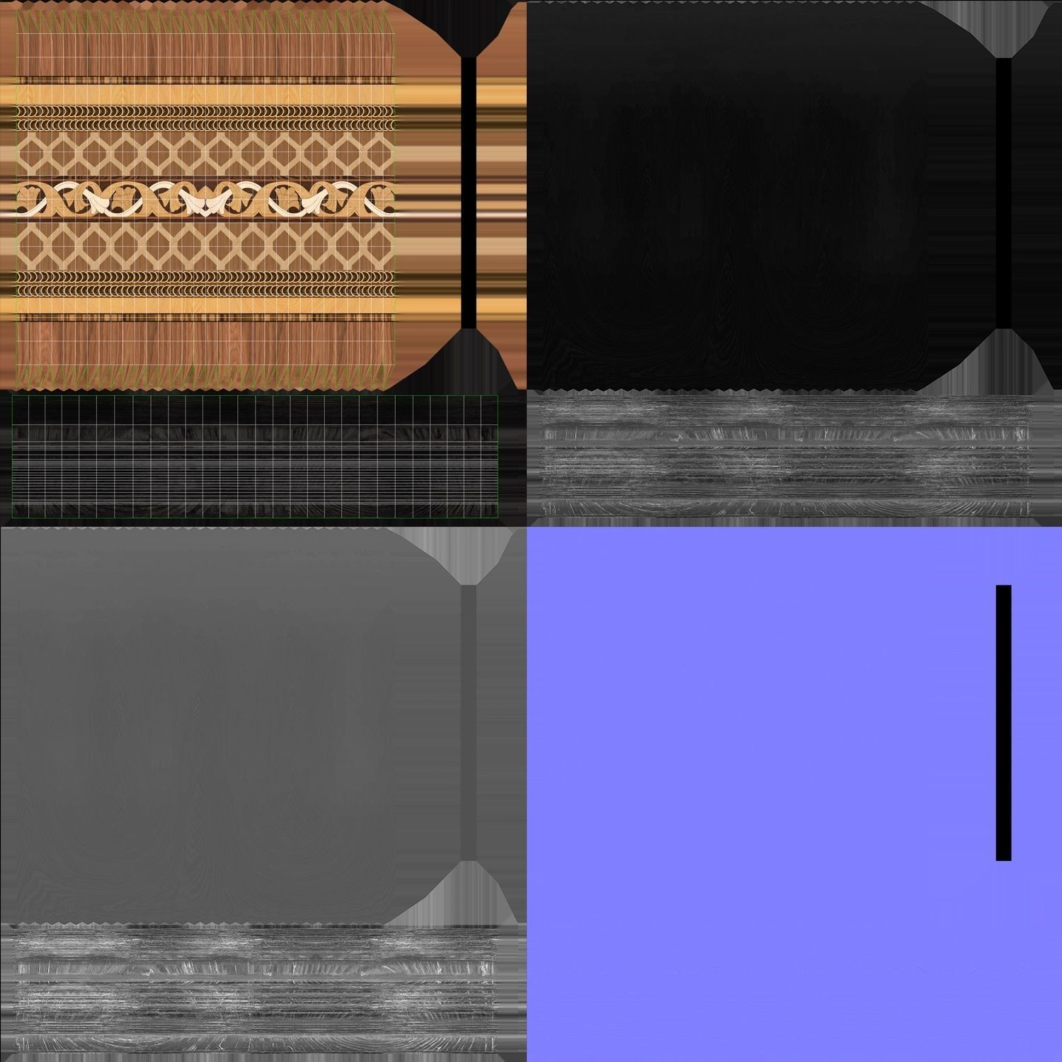 Greek wood egg 01 3D model | CGTrader